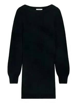LEMAIRE Side-slit Sweater - Black
