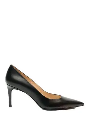 STUART WEITZMAN 75mm Pointed-toe Stiletto Pumps - Black