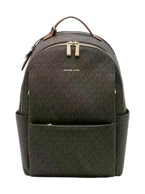 Michael Kors Logo-print Backpack - Brown