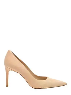 STUART WEITZMAN 85mm Power Pointed-toe Pumps - Pink