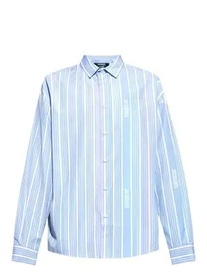 Jacquemus A Simon Striped Shirt - Blue