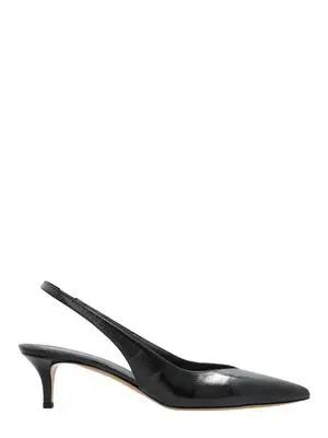 Isabel Marant 50mm Padim Slingback Pointed-toe Pumps - Black