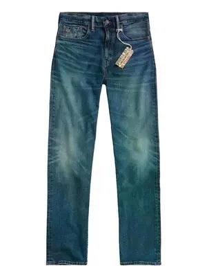 Ralph Lauren Logo-embroidered Jeans - Blue