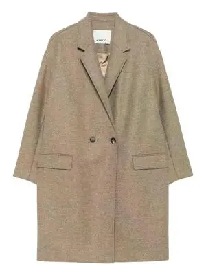 Isabel Marant Double-breasted Wool Coat - Brown