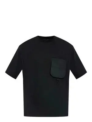Dsquared2 Embroidered Pocket T-shirt - Black