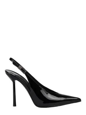 LE SILLA 100mm Clivage Slingback Pumps With Crystal Embellishments - Black