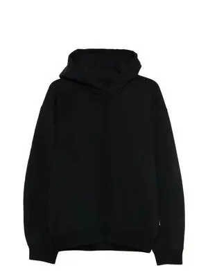 JIL SANDER Hooded Stretch-cotton Top - Black