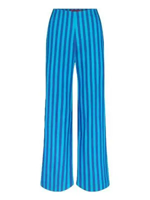 SIMONMILLER Pia Poplin Trousers - Blue