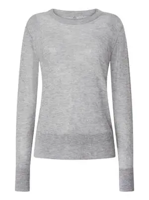 GENNY Fine-knit Top - Grey
