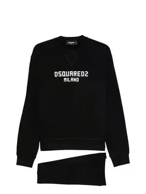Dsquared2 Logo-print Track Suit - Black