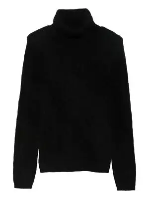 P.a.r.o.s.h Wool Turtleneck Jumper - Black
