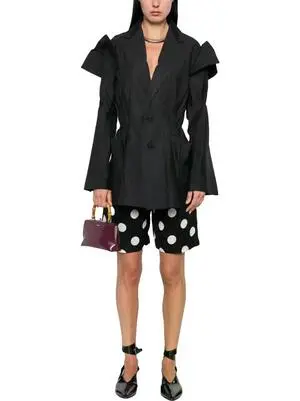 Issey Miyake Crimped And Pressed Blazer - Black