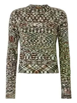 MISSONI Patterned Crew-Neck Sweater