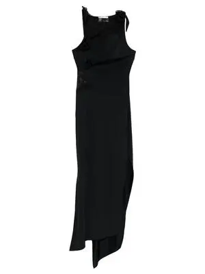 Coperni Lace-embellished Maxi Dress - Black