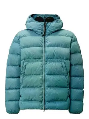 C.P. COMPANY Goggle-hood Down Jacket - Blue