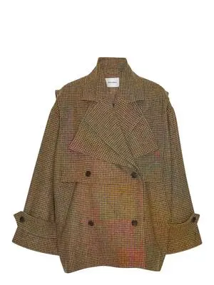 Henrik Vibskov Hands Down Double-breasted Jacket - Neutrals