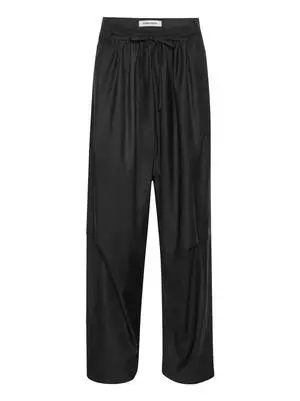 Henrik Vibskov Drawstring Straight Trousers - Black