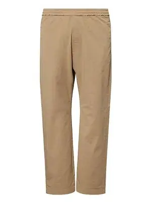 Barena Venezia Bativoga Straight-leg Cotton Trousers - Tan