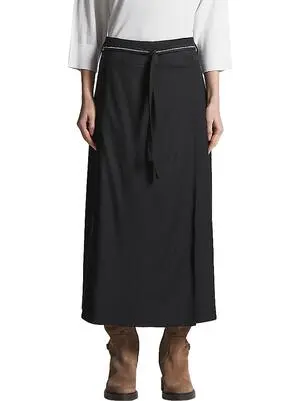 PESERICO Belted Skirt