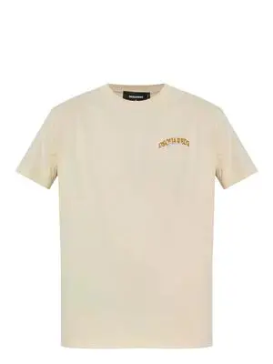 Dsquared2 Logo-embroidered Cotton T-shirt - 127