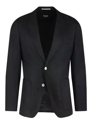BOSS Two-button Single-breasted Blazer - Black