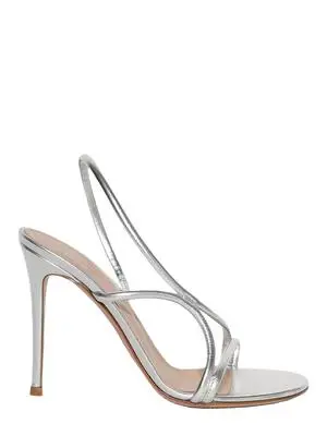 GIANVITO ROSSI 100mm Slingback Leather Sandals
