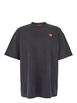 The North Face Crew-neck Logo-patch T-shirt - Black