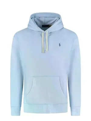 Polo Ralph Lauren Hooded Cotton Sweatshirt - Blue