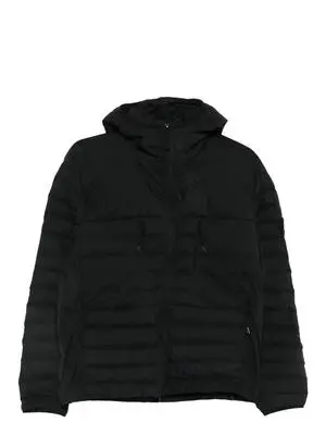 Stone Island Hooded Quilted Jacket - Black