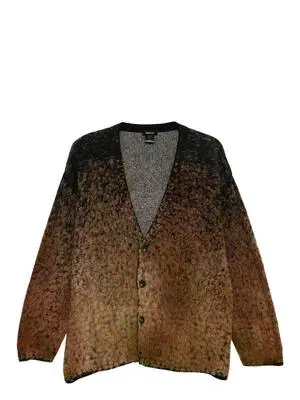 Avant Toi Ombré Speckled Cardigan - Brown