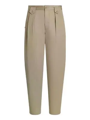 Dolce & Gabbana Pleat-detail Trousers - Neutrals
