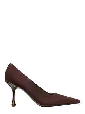 JIMMY CHOO 80mm Ixia Pointed-toe Pumps - Brown