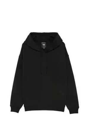Y3 Cotton Hoodie - Black