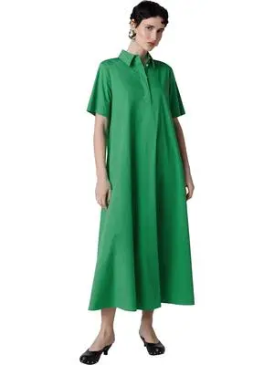 Diane Von Furstenberg Karin Maxi Dress - Indian Green
