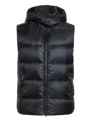 JAN MAYEN Quilted Shell Vest Black