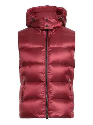 JAN MAYEN Quilted Shell Vest Red