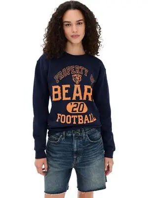 Junk Food Bears Property Crew Fleece - Navy