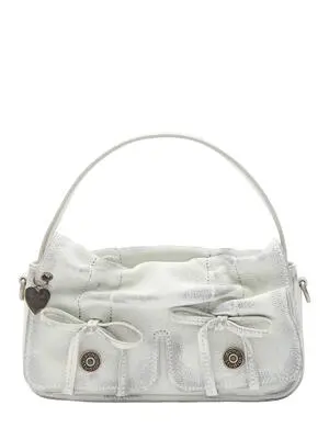 Acne Studios Multipocket Micro Top Handle Bag - White