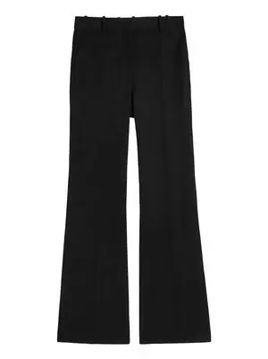 JOSEPH Tafira Gabardine Trousers - Black