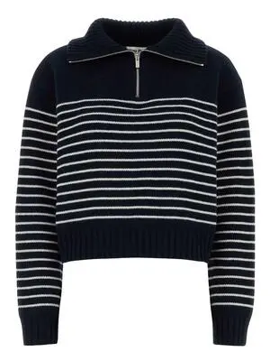 Miu Miu Striped Cashmere Sweater - Stripped