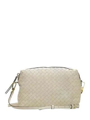 POCHE PARIS Woven Cross Body Bag - Neutrals