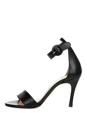 POCHE PARIS Ankle-strap Sandals - Black