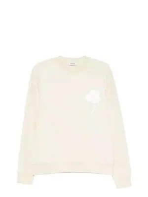 Sandro Crew Neck Sweatshirt - Neutrals