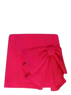 Red Valentino Bow-detail Shorts - Pink