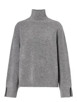 Jardin Des Orangers Wool And Cashmere-blend Turtleneck Sweater - Grey
