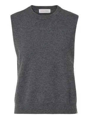 EXTREME CASHMERE X Be Now Cashmere-blend Sweater Vest - Grey