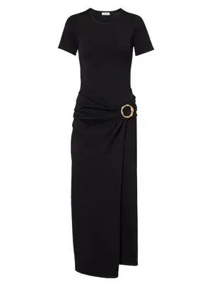 Simkhai Soren Knitted Midi Dress - Black