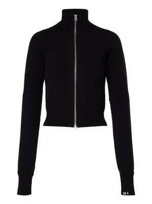 Extreme Cashmere N°302 Cashmere-blend Zip-up Jacket - Black
