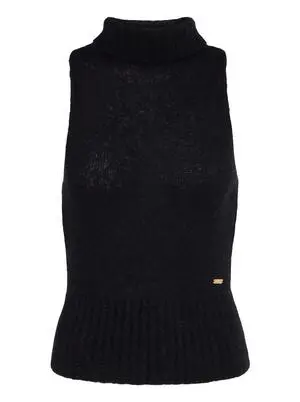 TOM FORD Cashmere And Silk Turtleneck Top - Black