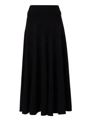 EXTREME CASHMERE N°313 Twirl Cashmere-blend Maxi Skirt